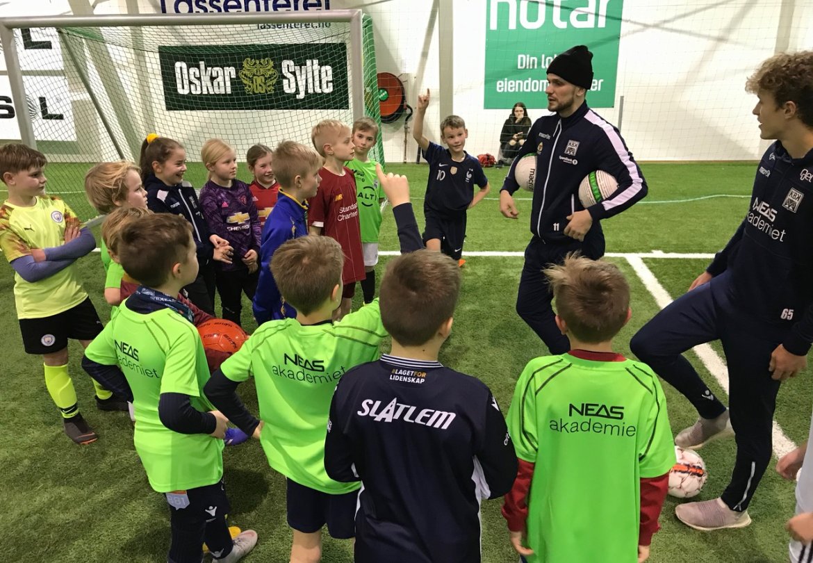 ALTI Fotballskole med stor fotballglede / Kristiansund ALTI Fotballskole med stor fotballglede / Kristiansund