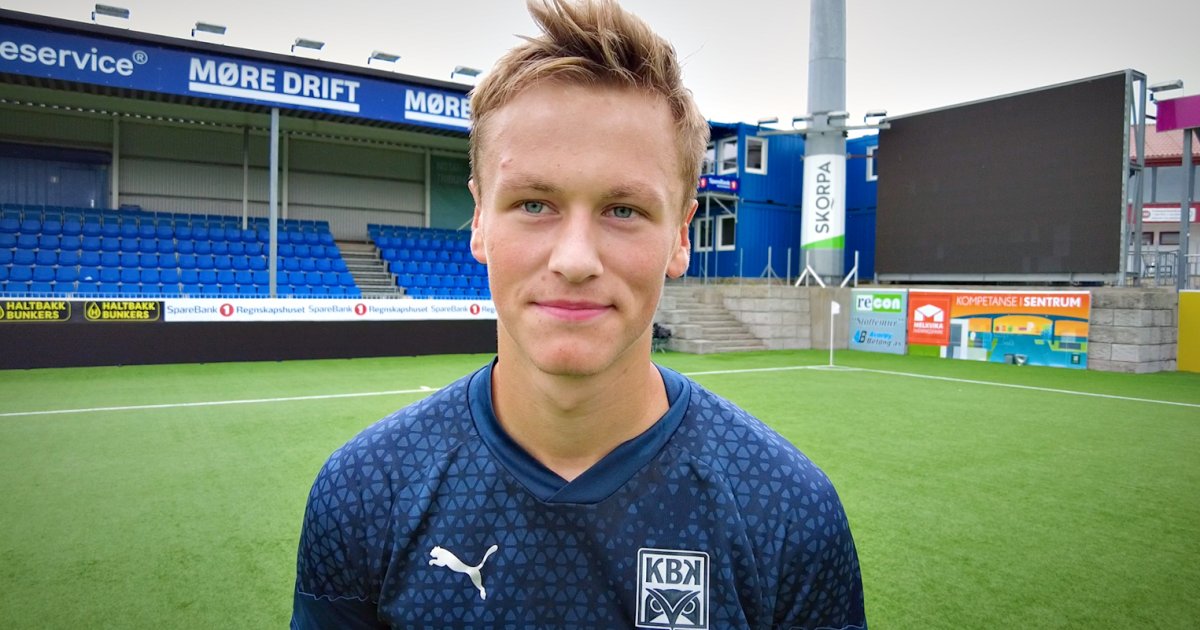 Har signert ny kontrakt: – Det føles veldig bra! / Kristiansund