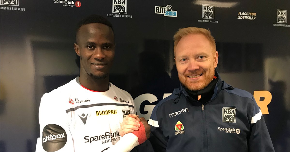 Morice Mbaye forlenger med 3 år i KBK / Kristiansund