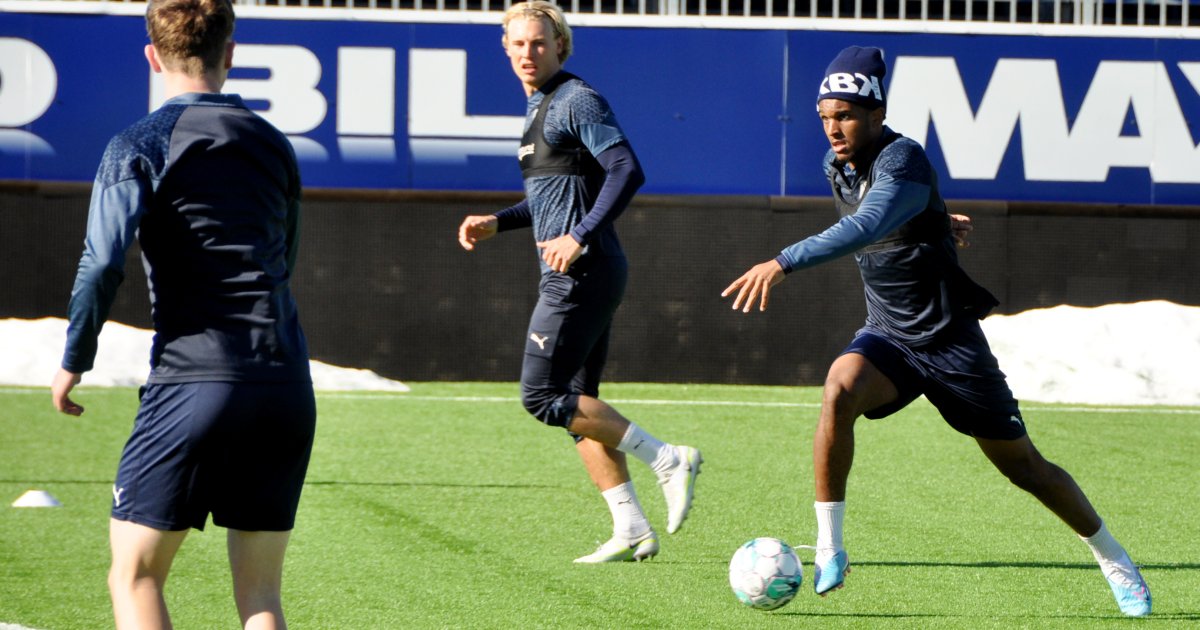 Se bilder fra treningen / Kristiansund